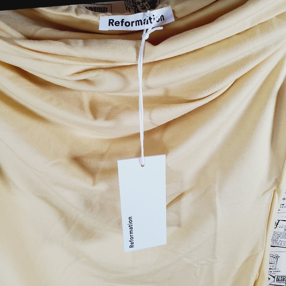 Reformation | Dresses | Nwt Reformation Jamen Knit Dress Midi Off ...